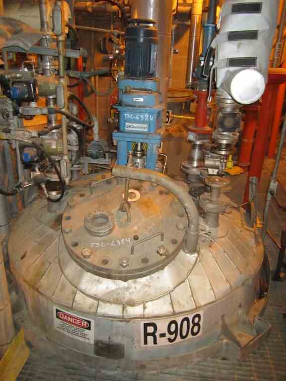 1286 Gal Ward Tank Stainless Steel Reactor | 6384 | New Used and ...