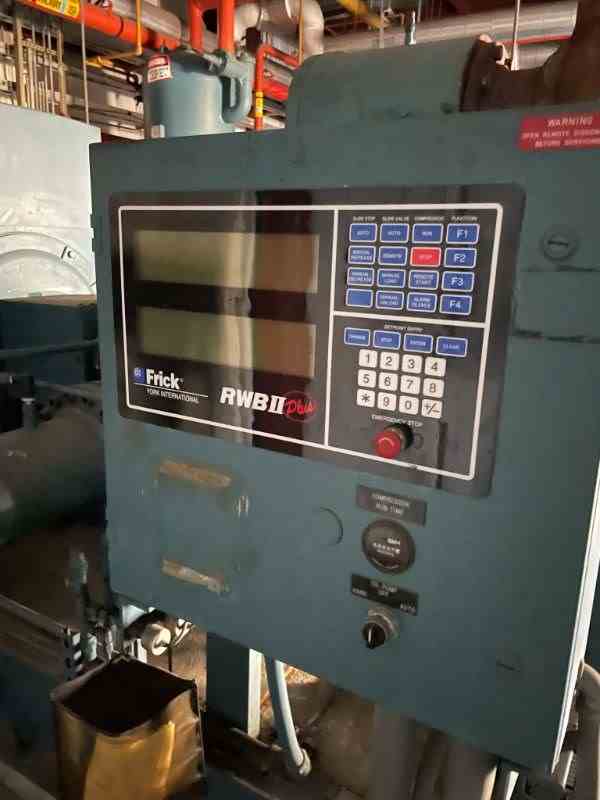 Frick Rotary Screw Compressor Chiller | 18326 | New Used and Surplus ...