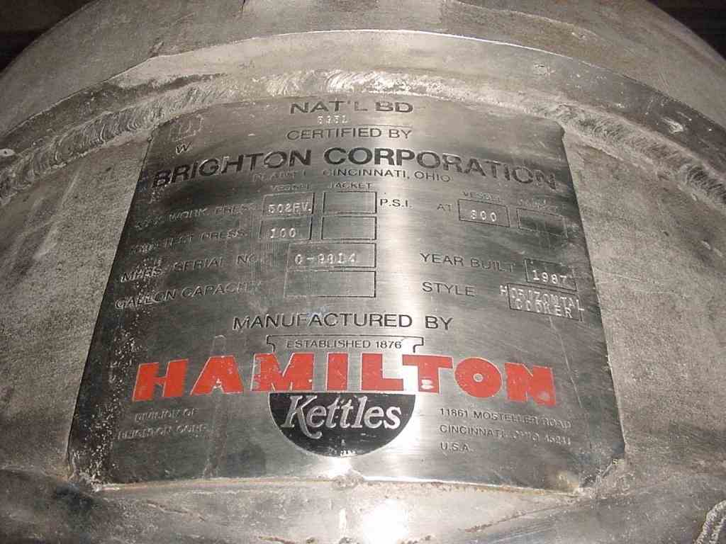 10 Cu Ft Hamilton Tanks V-Blender | 12269 | New Used and Surplus ...