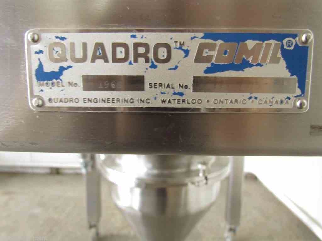 10 HP Quadro Comill 196-S | 11550 | New Used and Surplus Equipment ...