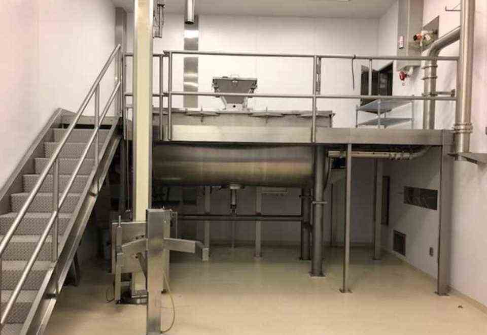 100 Cu Ft Day Mixing 304 Stainless Steel Ribbon Blender | 17577 | New ...