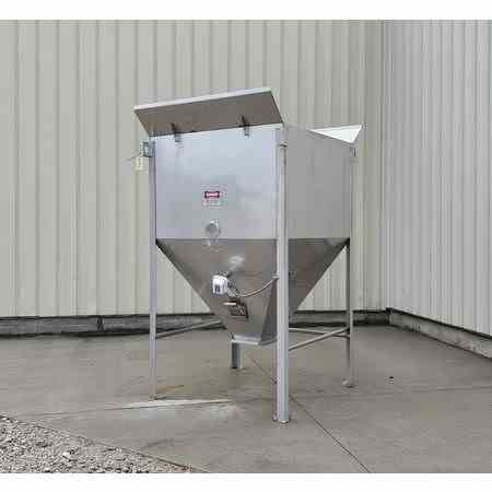 100 Cu Ft SS Hopper | 16760 | New Used and Surplus Equipment | Phoenix ...