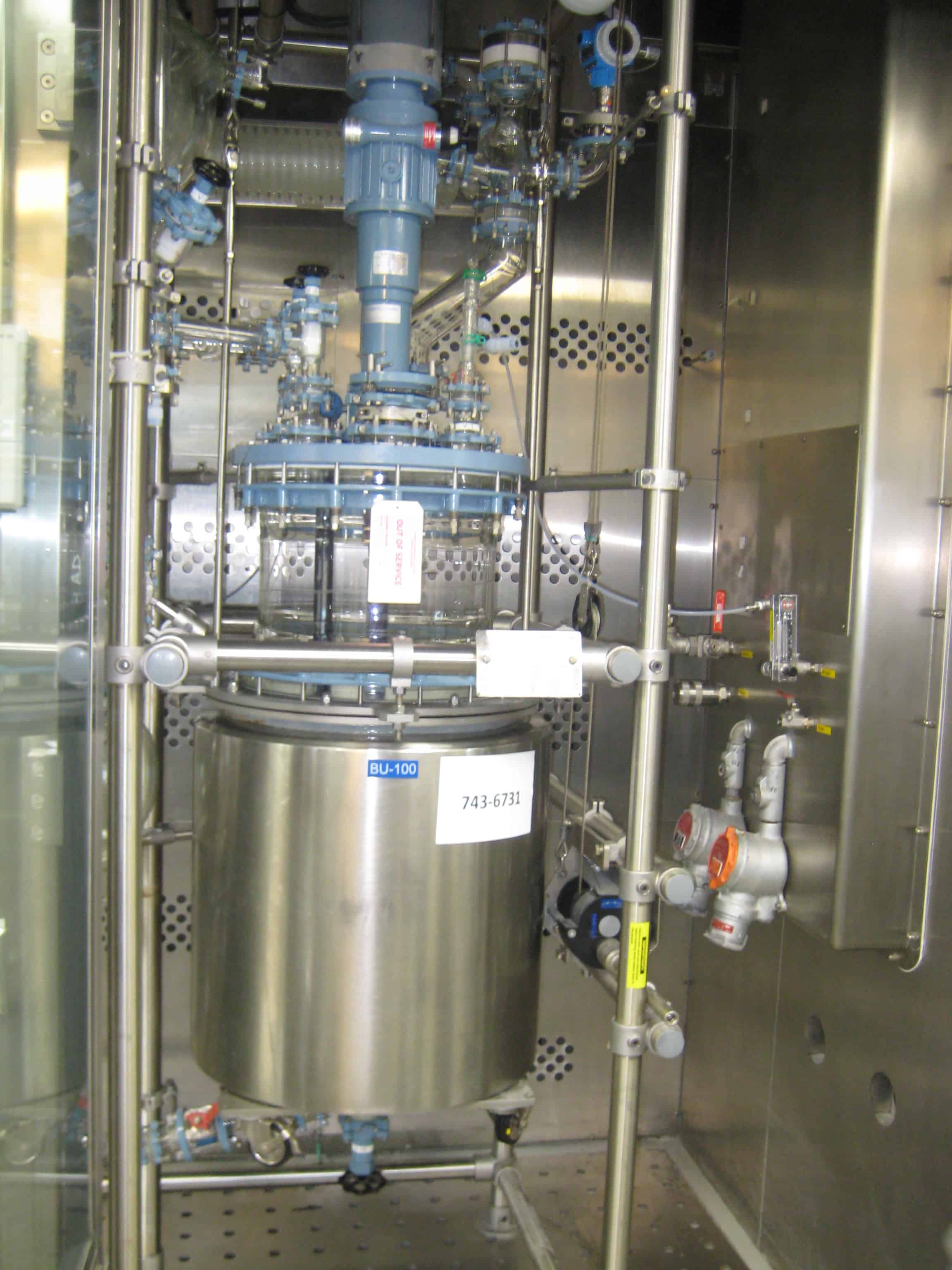 100 Gal Buchi Glass Lined Reactor | 6731 | New Used and Surplus ...