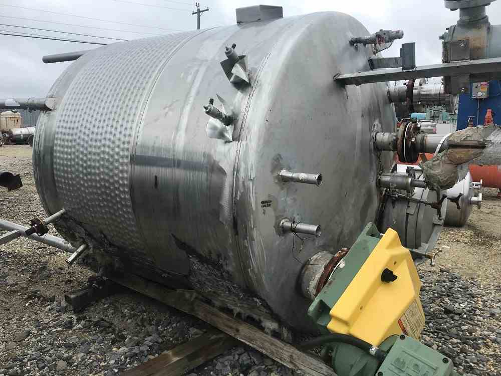 1000 Gal APV Stainless Steel Tank | 16654 | New Used and Surplus ...