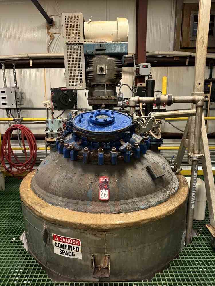 1000 Gal Pfaudler Glass Lined Reactor | 21723 | New Used and Surplus ...