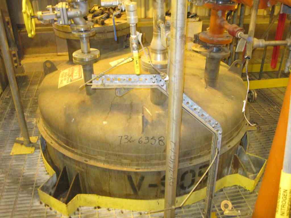 1008 Gal Industrial Piping Pressure Vessel | 6358 | New Used and ...