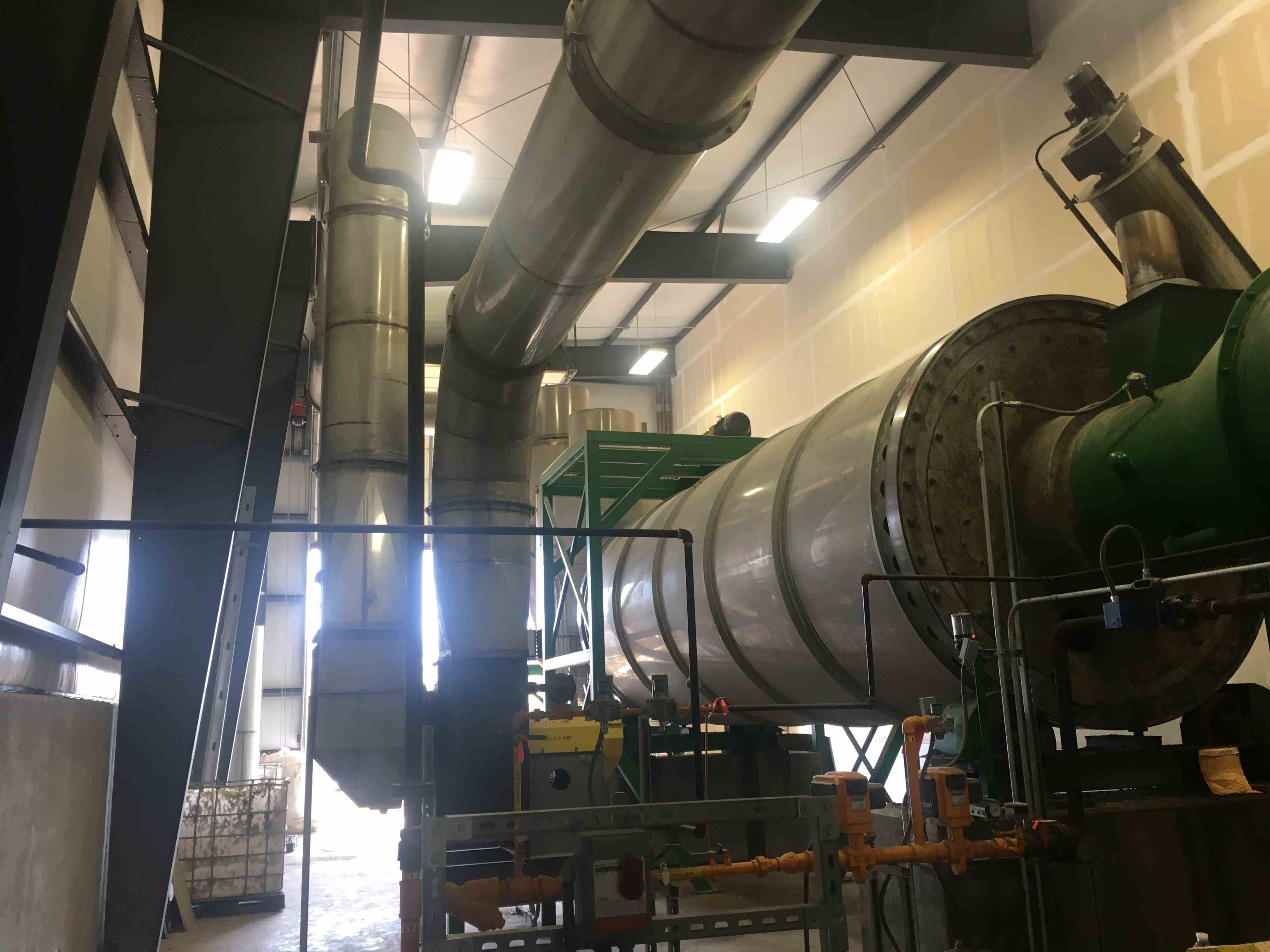 104.5 " Dia Direct Fire Rotary Dryer | 14547 | New Used and Surplus ...