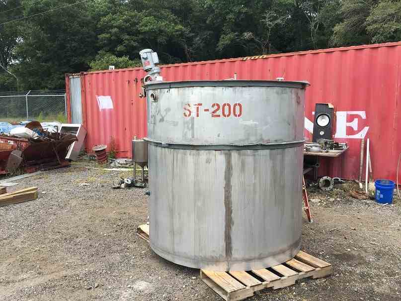 1100 Gal Stainless Steel Tank | 14862 | New Used and Surplus Equipment ...