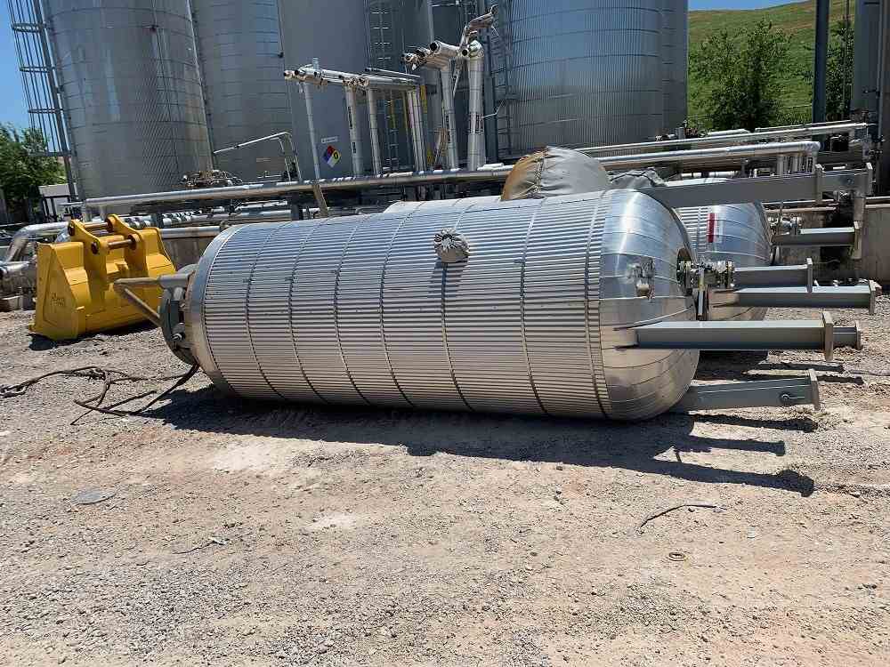 1170 Gal GasTech Engineering LLC Carbon Steel Pressure Vessel | 16133 ...