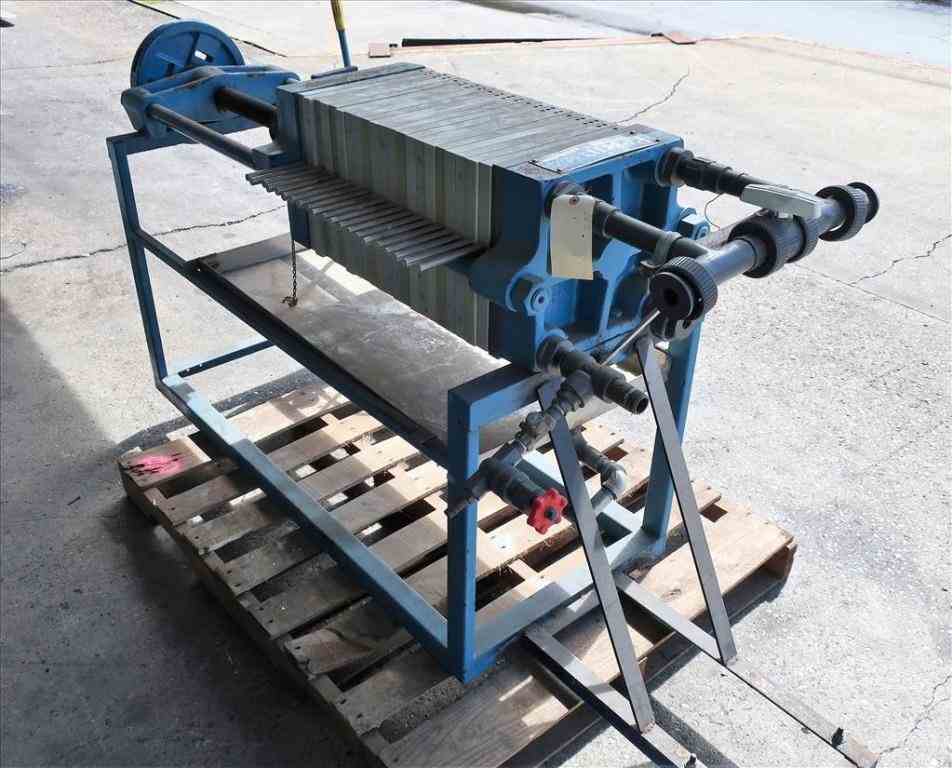 12 Sq Ft Perrin Plate & Frame Filter Press | 16277 | New Used and ...