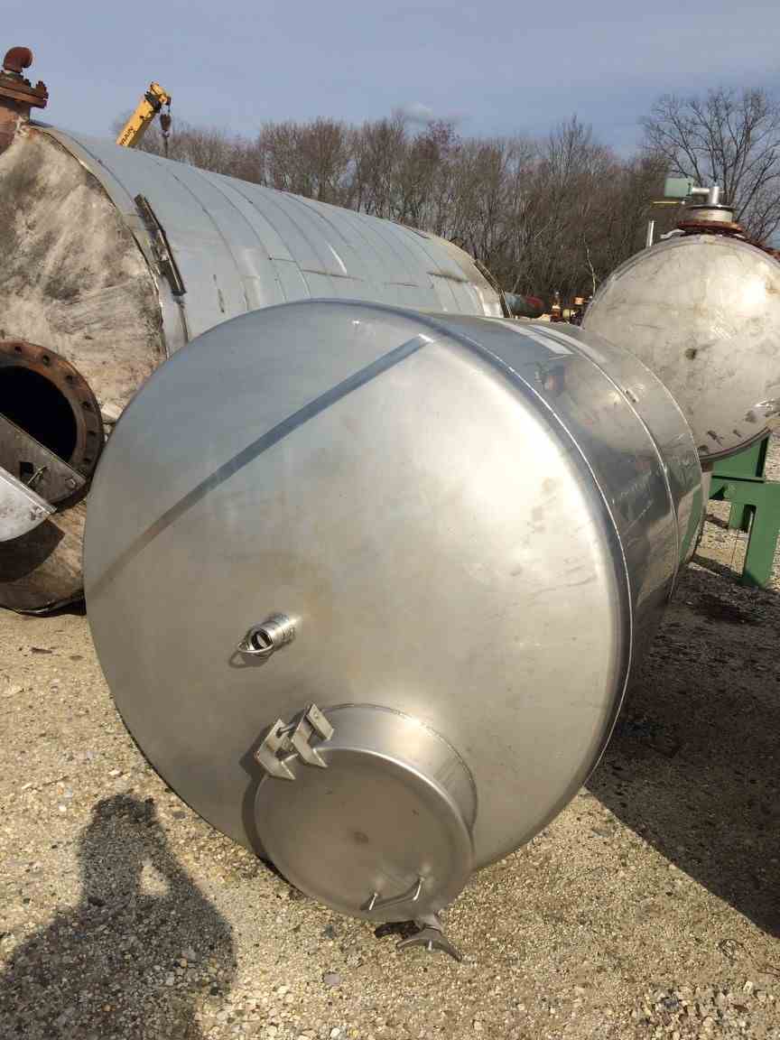 1200 Gal Sanitary Stainless Steel Tank | 12703 | New Used and Surplus ...