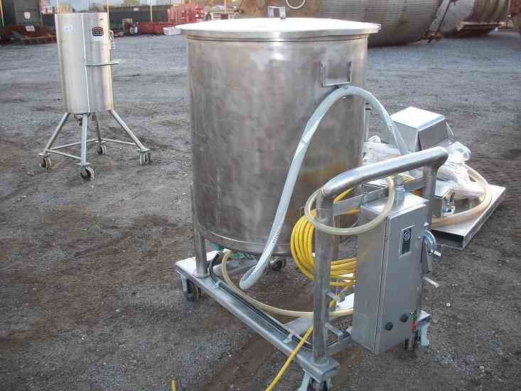 125 Gal Stainless Steel Tank | 7159 | New Used and Surplus Equipment ...