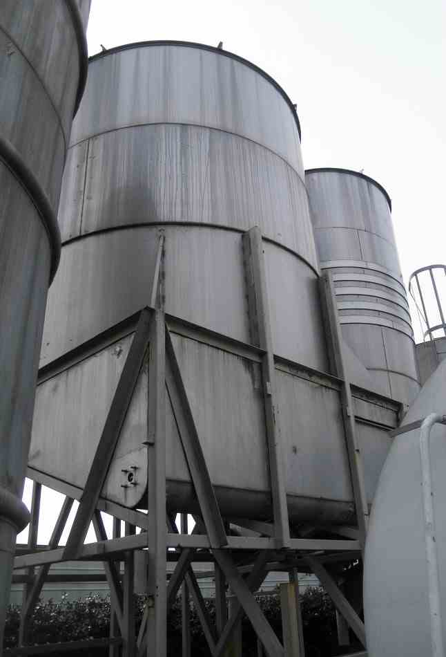 12500 Gal Slope Bottom Stainless Steel Tank | 17002 | New Used and ...