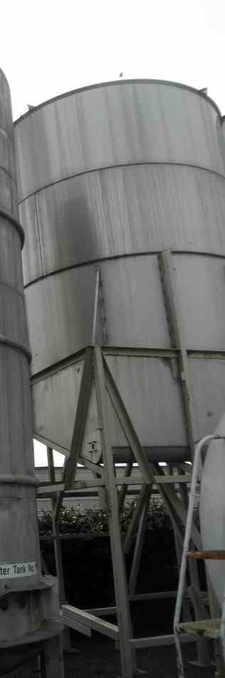 12500 Gal Slope Bottom Stainless Steel Tank | 17002 | New Used and ...