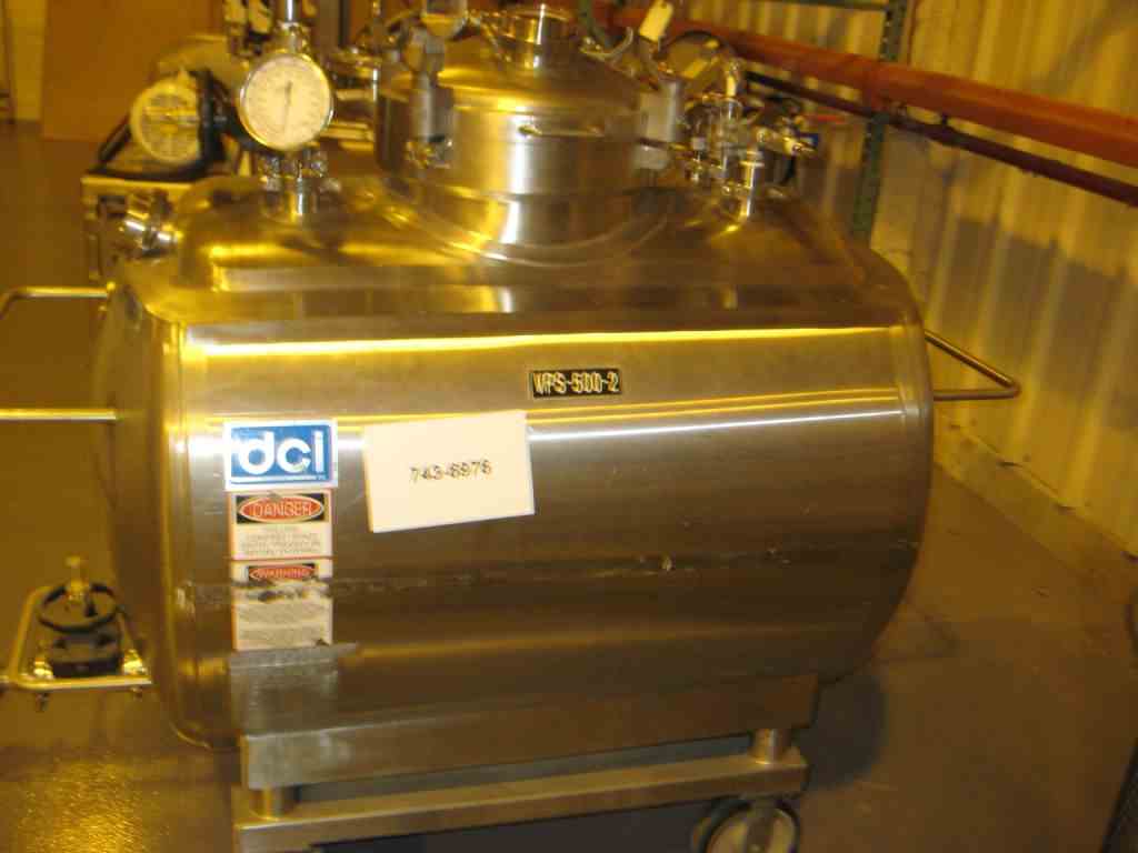132 Gal DCI Pressure Vessel | 6976 | New Used and Surplus Equipment ...