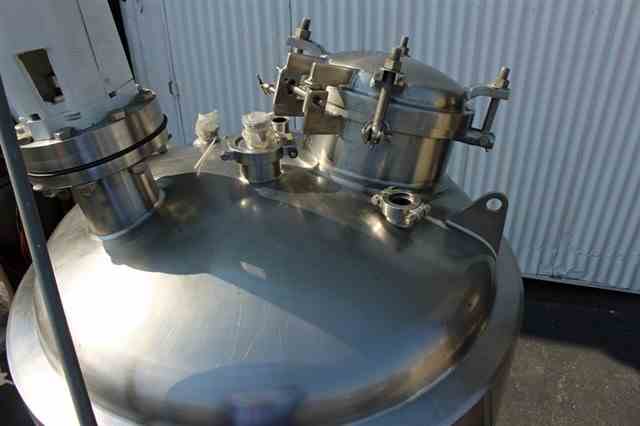 500 Liter Precision Stainless 316-SS Reactor | 12445 | New Used and ...