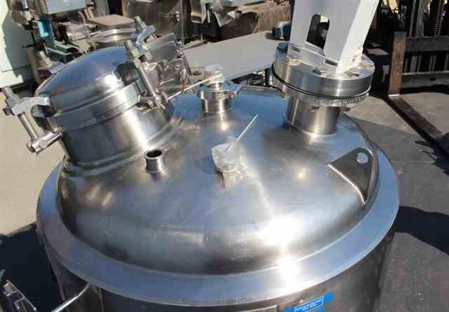 500 Liter Precision Stainless 316-SS Reactor | 12445 | New Used and ...