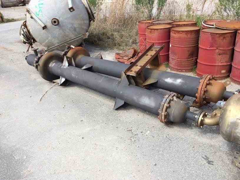 139 Sq Ft Southern Heat Exchanger (SHE) Stainless Steel Shell & Tube ...