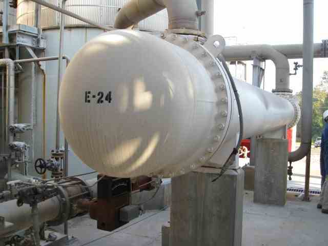 1456 Sq Ft Southern Heat Exchanger (SHE) Stainless Steel Shell & Tube ...