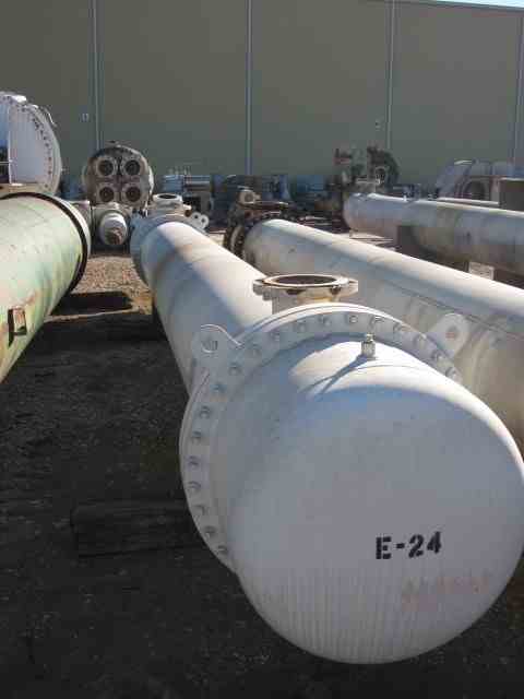 1456 Sq Ft Southern Heat Exchanger (SHE) Stainless Steel Shell & Tube ...