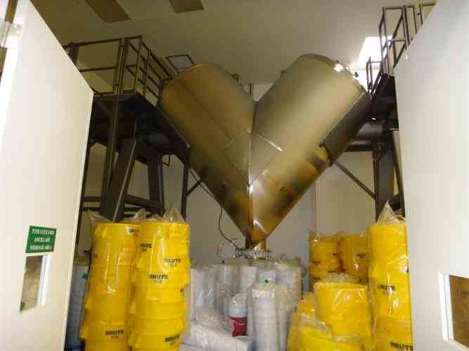 150 Cu Ft Bush Tank V-Blender | 12213 | New Used and Surplus Equipment ...