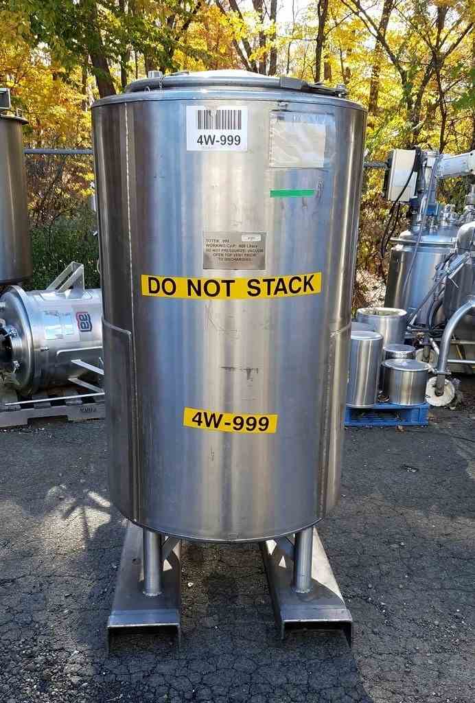150 Gal Stainless Steel Tank | 12838 | New Used and Surplus Equipment ...