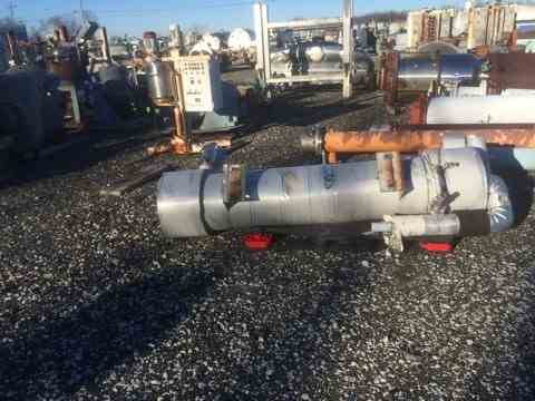 150 Sq Ft Southern Heat Exchanger (SHE) Stainless Steel Shell & Tube ...