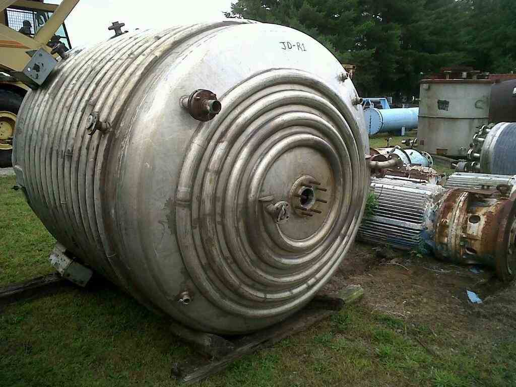1500 Gal Baeuerle & Morris Stainless Steel Reactor Body | 11015 | New ...