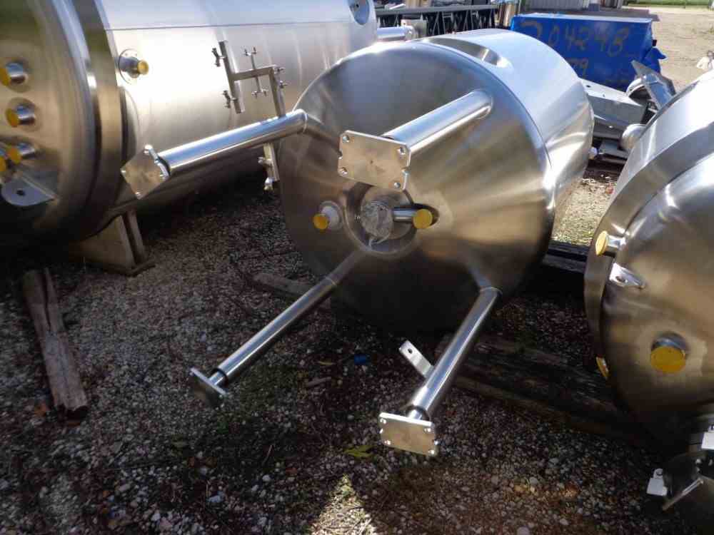 158 Gal UNUSED 316L-SS Stainless Steel Reactor Body | 11901 | New Used ...