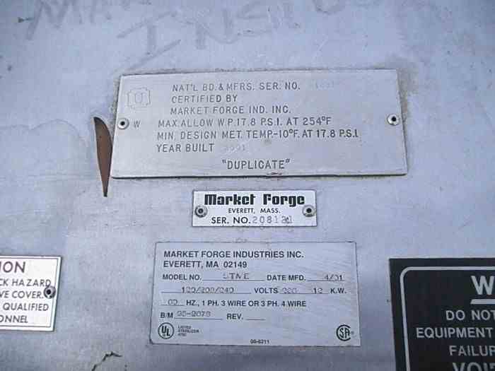 16 " Wide Market Forge STME Autoclave | 13019 | New Used and Surplus ...