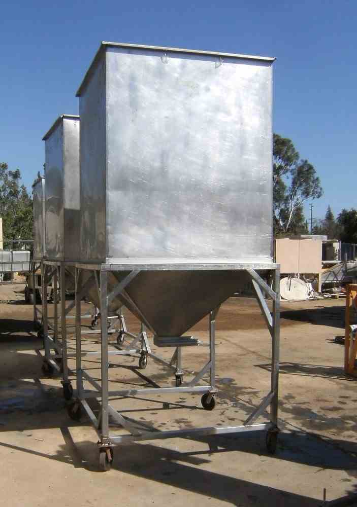 160 Cu Ft SS Hopper | 16360 | New Used and Surplus Equipment | Phoenix ...