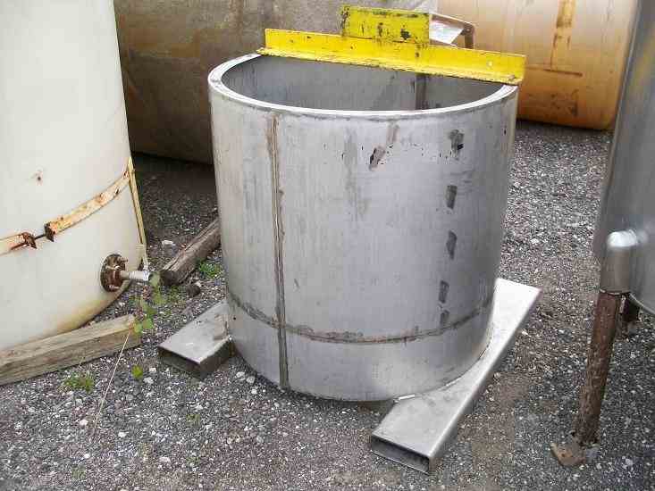 160 Gal Stainless Steel Tank | 7107 | New Used and Surplus Equipment ...