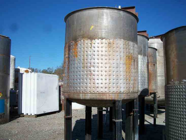 1600 Gal Ward Tank Stainless Steel Tank | 7751 | New Used and Surplus ...