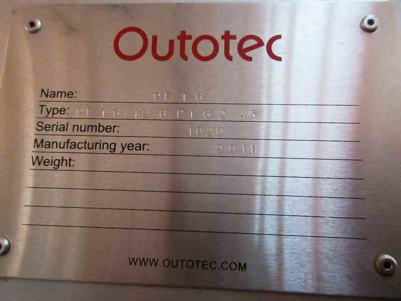 17 Sq Ft Outotec PF1.6 Pressure Leaf Filter | 20902 | New Used and ...