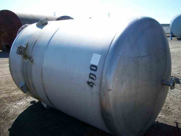 1700 Gal Industrial Air Inc Stainless Steel Tank | 9192 | New Used and ...