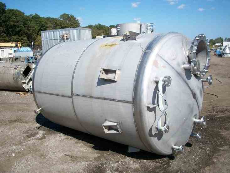 1700 Gal Industrial Air Inc Stainless Steel Tank | 9136 | New Used and ...