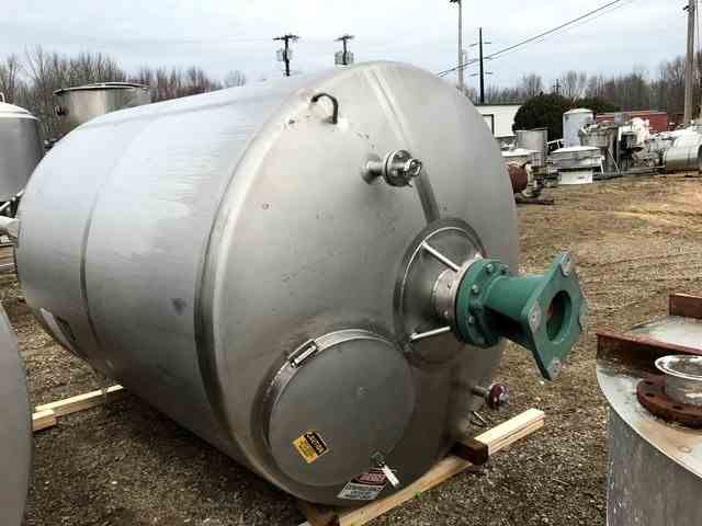 1700 Gal Walker Stainless Steel Mix Tank | 13133 | New Used and Surplus ...