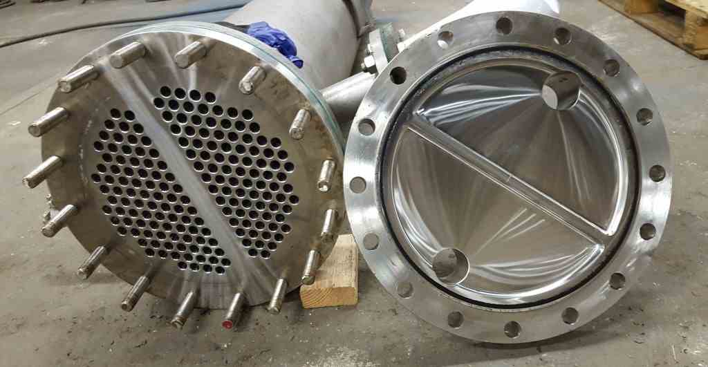 173 Sq Ft YULA Stainless Steel Shell & Tube Heat Exchanger | 12898 ...