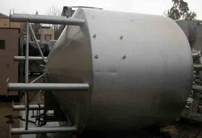 1750 Gal Stainless Steel Jacketed Process Tank | 13047 | New Used and ...