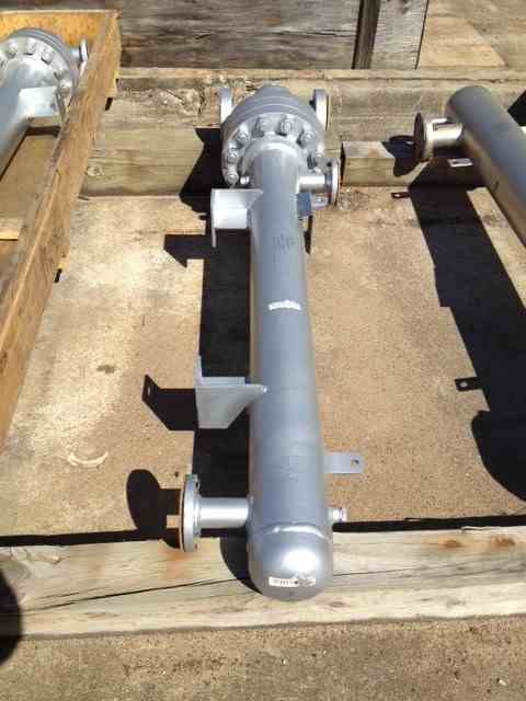 18.8 Sq Ft Rubicon Ind. Stainless Steel Shell & Tube Heat Exchanger ...