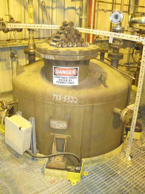 800 Gal Industrial Piping Pressure Vessel | 6322 | New Used and Surplus ...