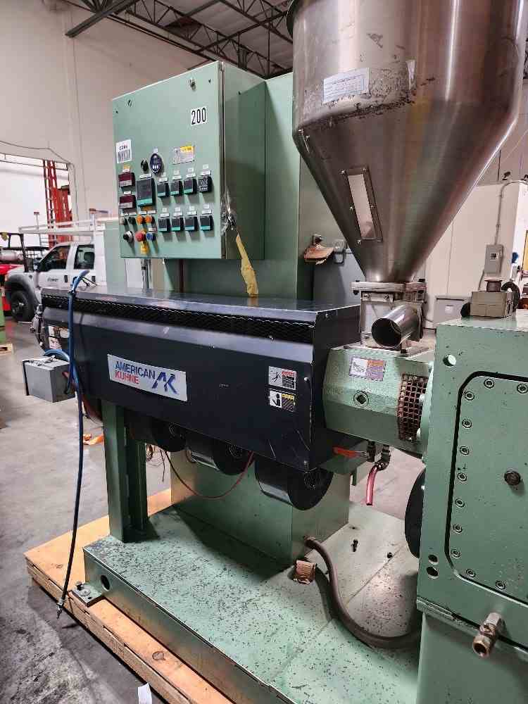 2.5 " American Kuhne Air Cooled Single Screw Extruder | 21662 | New ...