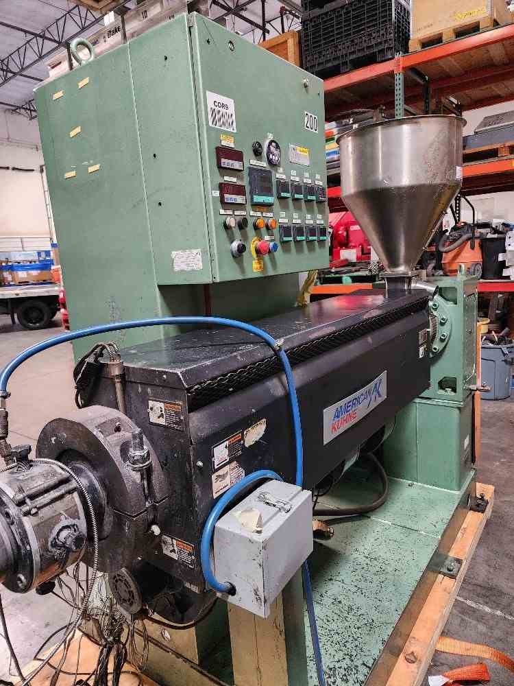 2.5 " American Kuhne Air Cooled Single Screw Extruder | 21662 | New ...