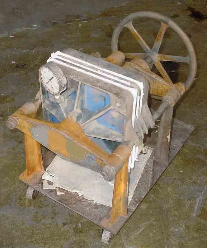 2 Sq Ft Plate & Frame Filter Press | 17017 | New Used and Surplus ...