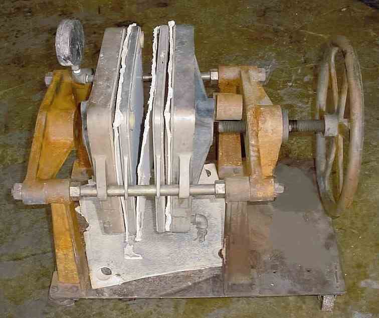 2 Sq Ft Plate & Frame Filter Press | 17017 | New Used and Surplus ...