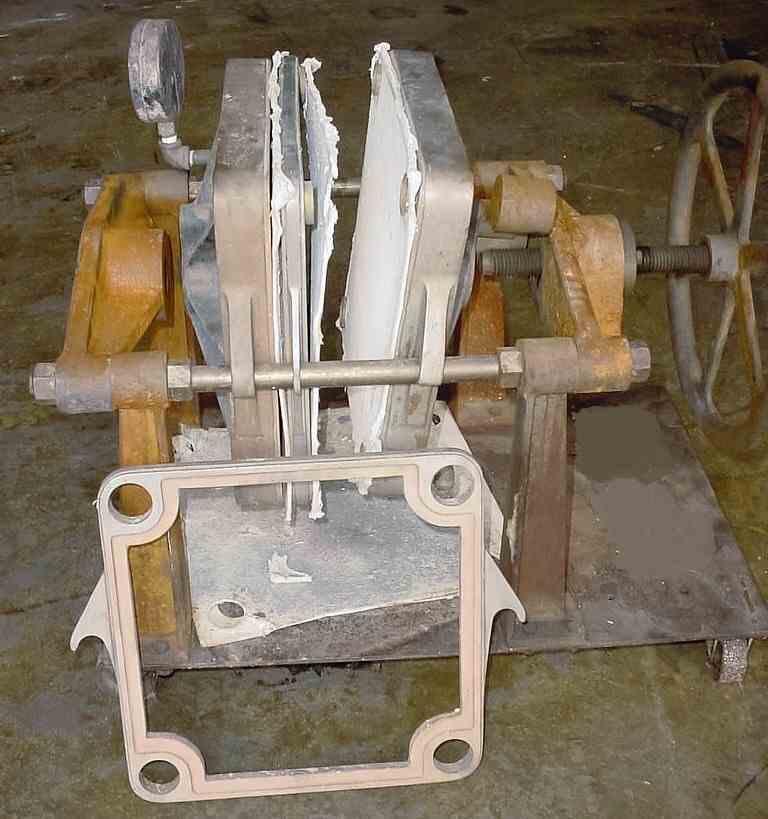2 Sq Ft Plate & Frame Filter Press | 17017 | New Used and Surplus ...