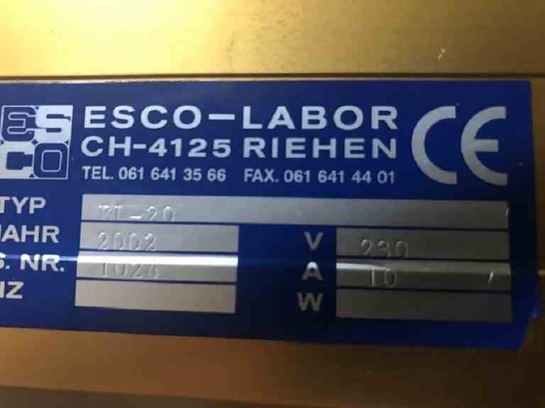 20 Liters ESCO EL-20 Homogenizing Mixer | 15847 | New Used and Surplus ...