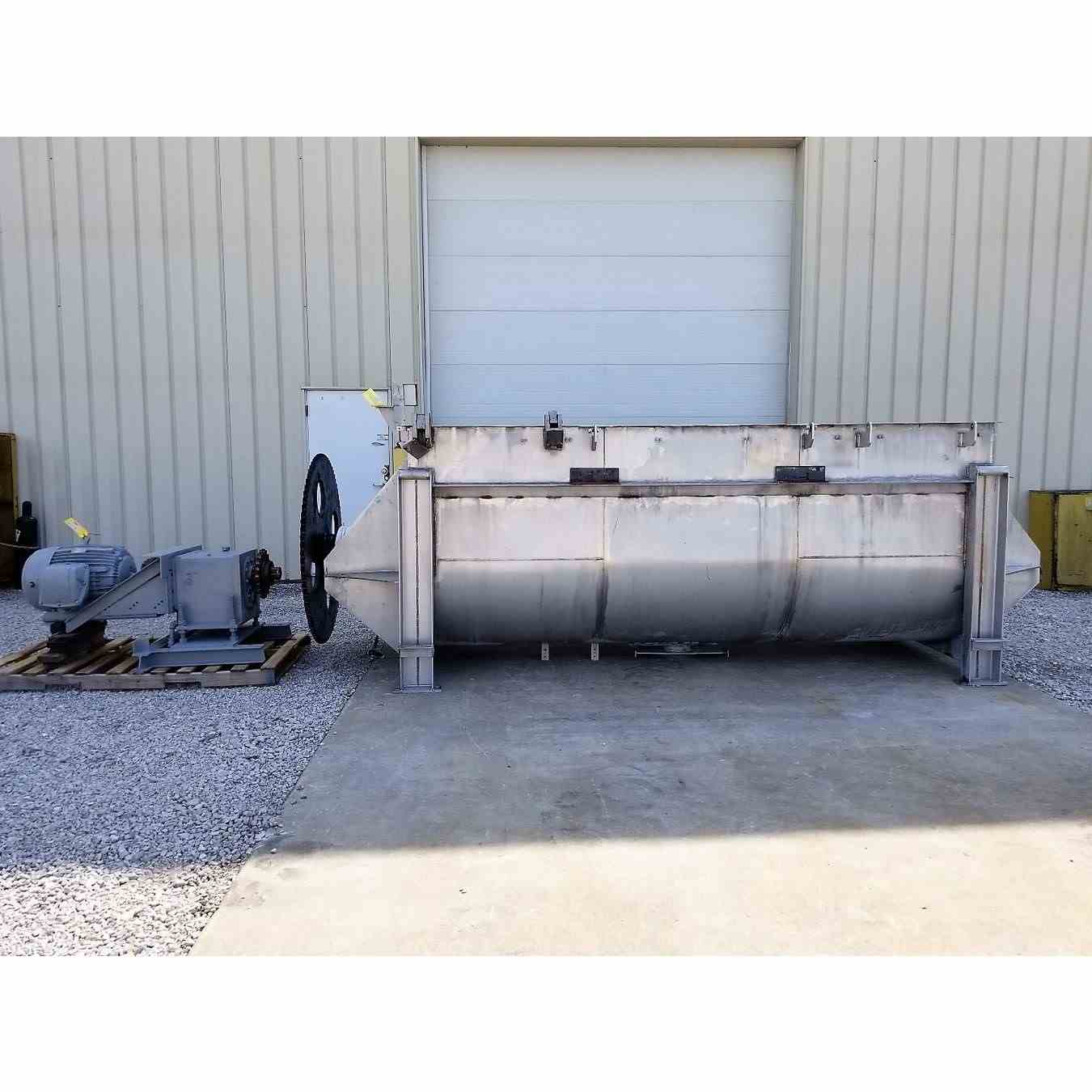 200 Cu Ft Aaron Process SS Ribbon Blender | 13745 | New Used and ...