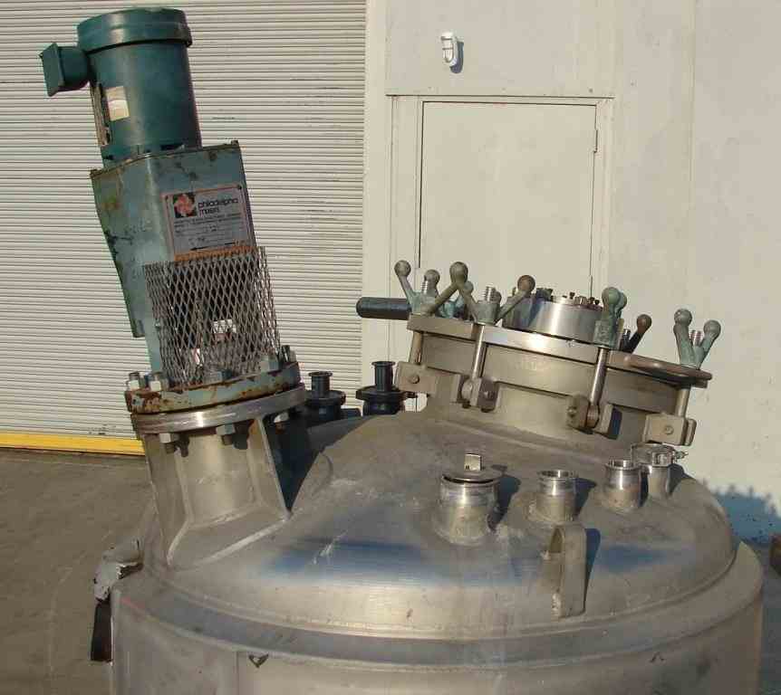 200 Gal Paul Mueller Stainless Steel Reactor | 15605 | New Used and ...