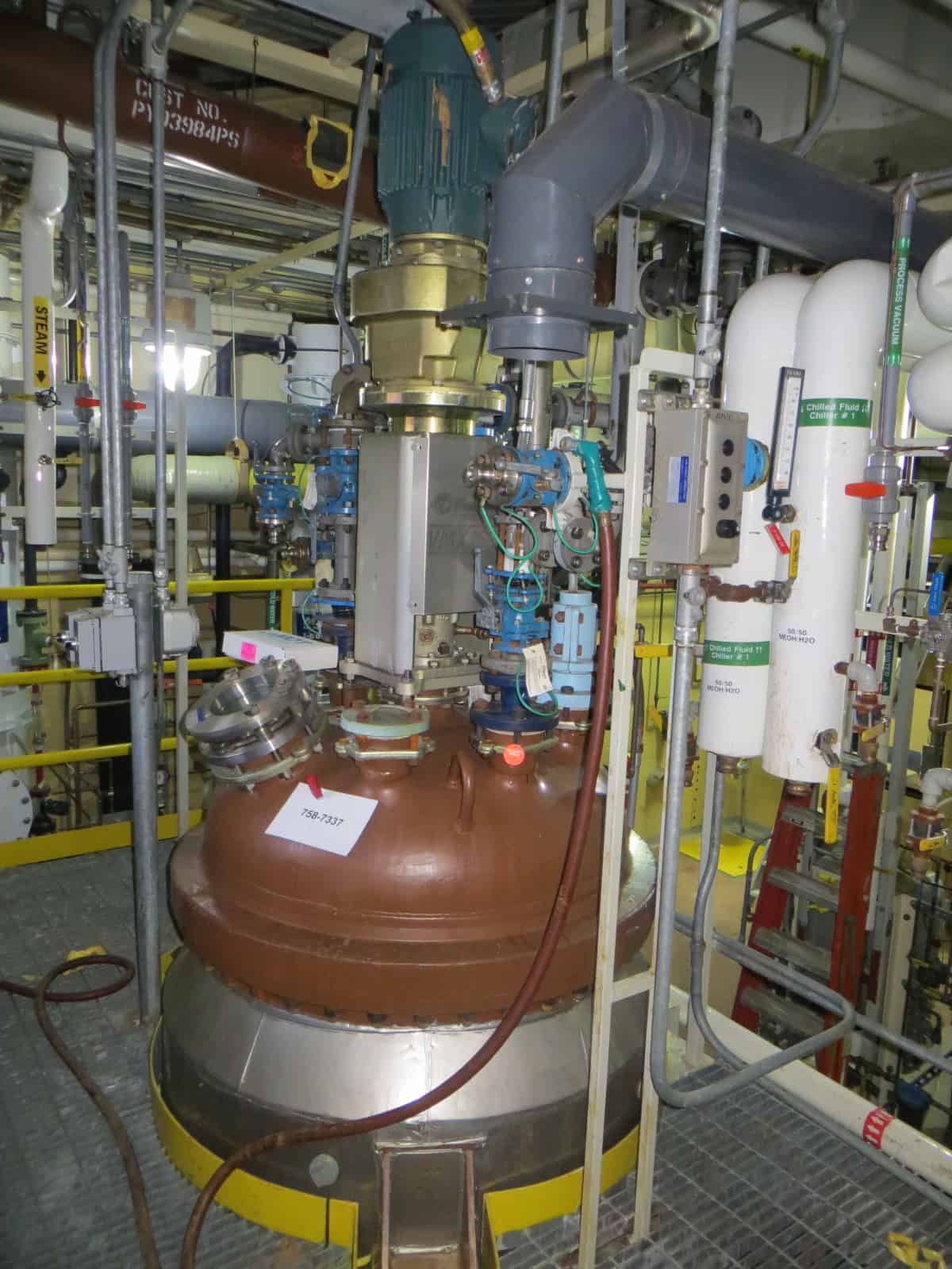 200 Gal Pfaudler Glass Lined Reactor | 7337 | New Used and Surplus ...